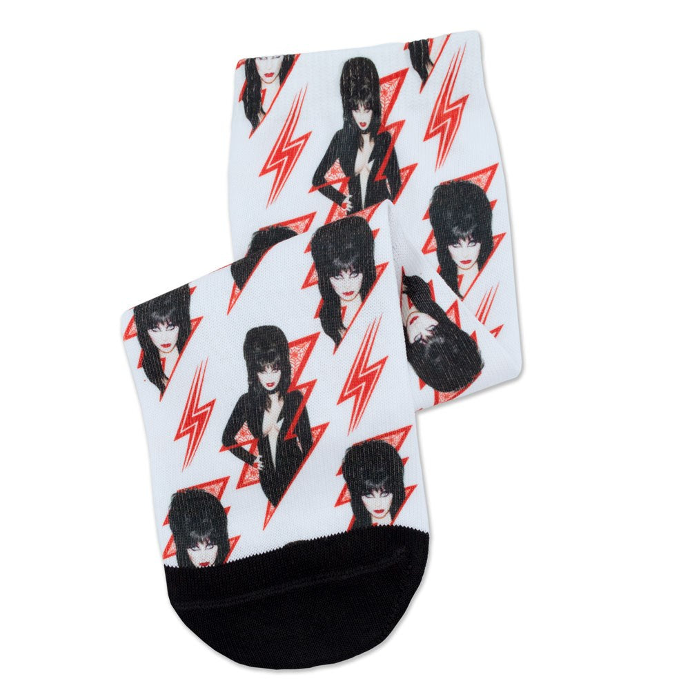 Elvira Red Bolt Socks – Elviras Bootique